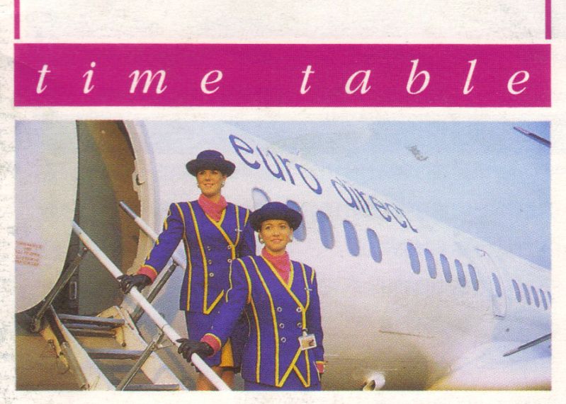 Airline memorabilia: Euro direct (1994)