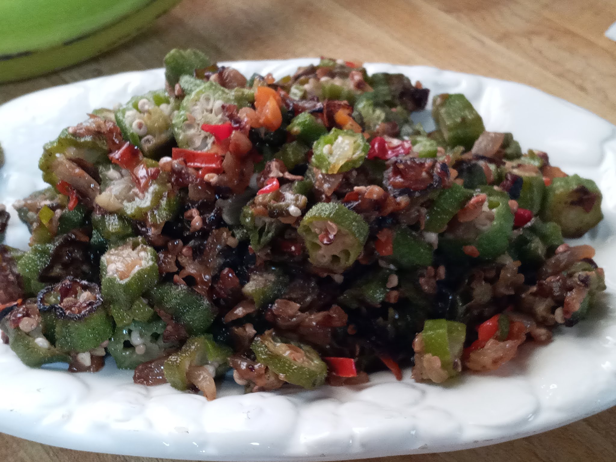 How To Make Fried Ochro Trinidad Style - WhaTooCook