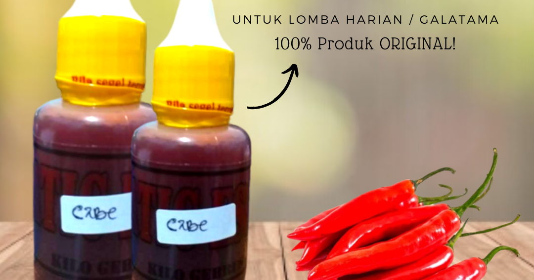 Jual Essen Aroma Cabe Berkualitas - Harga Termurah - Bisa COD ~ Pusat ...