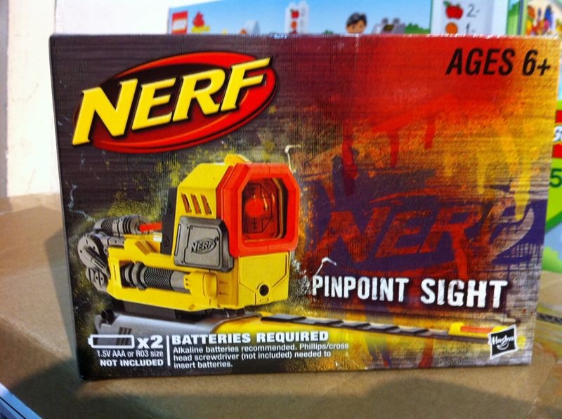 Tacticool Tag and Gaming Society of Chicagoland: Nerf Pinpoint Sight ...