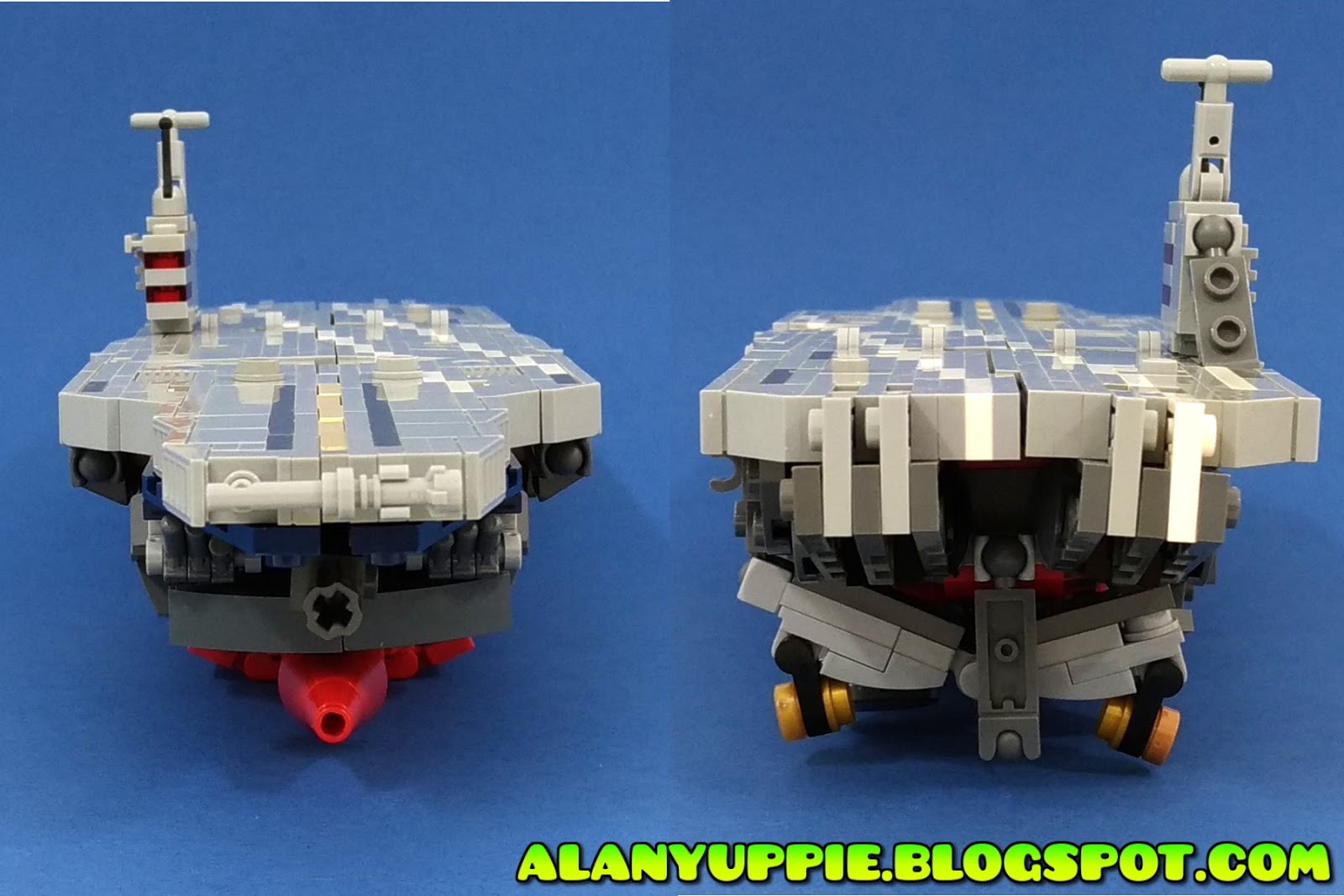 Alanyuppie's LEGO Transformers: LEGO Triple Changer Broadside v2 Part 1 ...