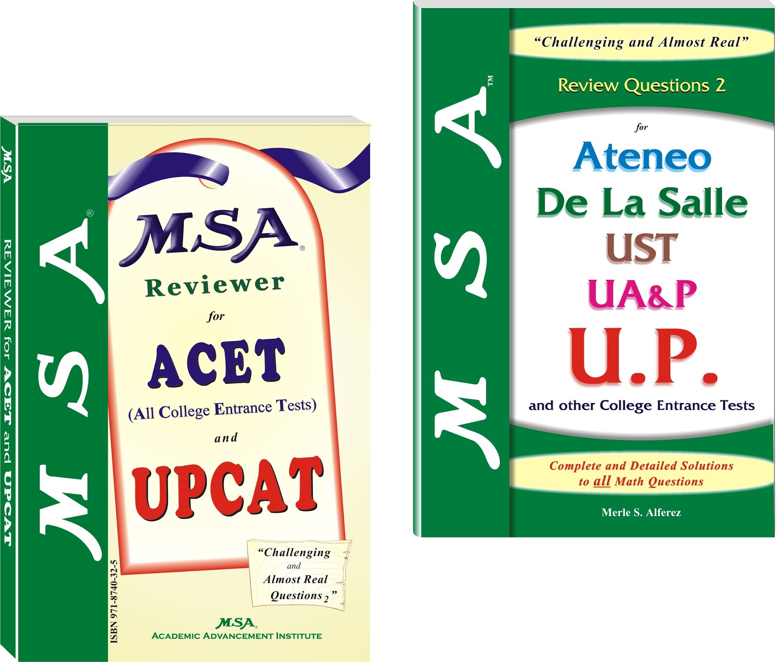 MSA UPCAT Reviewers by Merle S. Alferez and MSA Academic Advancement ... MSA UPCAT Reviewers by Merle S. Alferez and MSA Academic Advancement ...