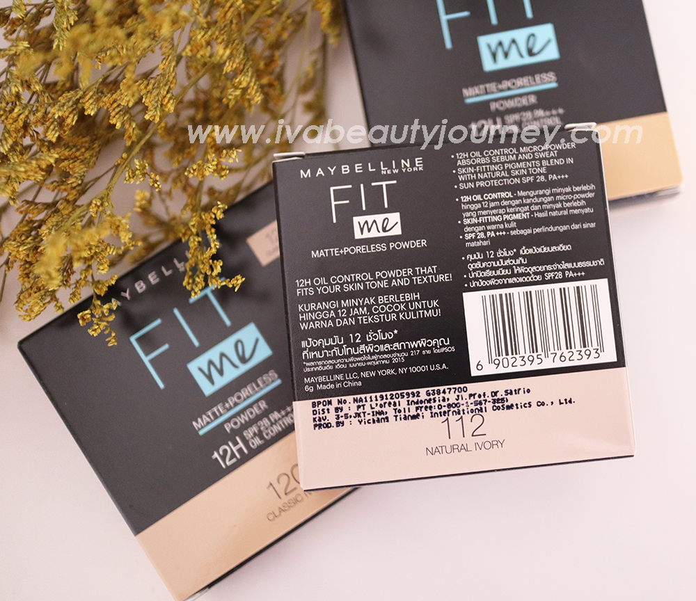 [REVIEW] MAYBELLINE FIT ME! 12H OIL CONTROL POWDER, WAJAH BEBAS KILAP ...