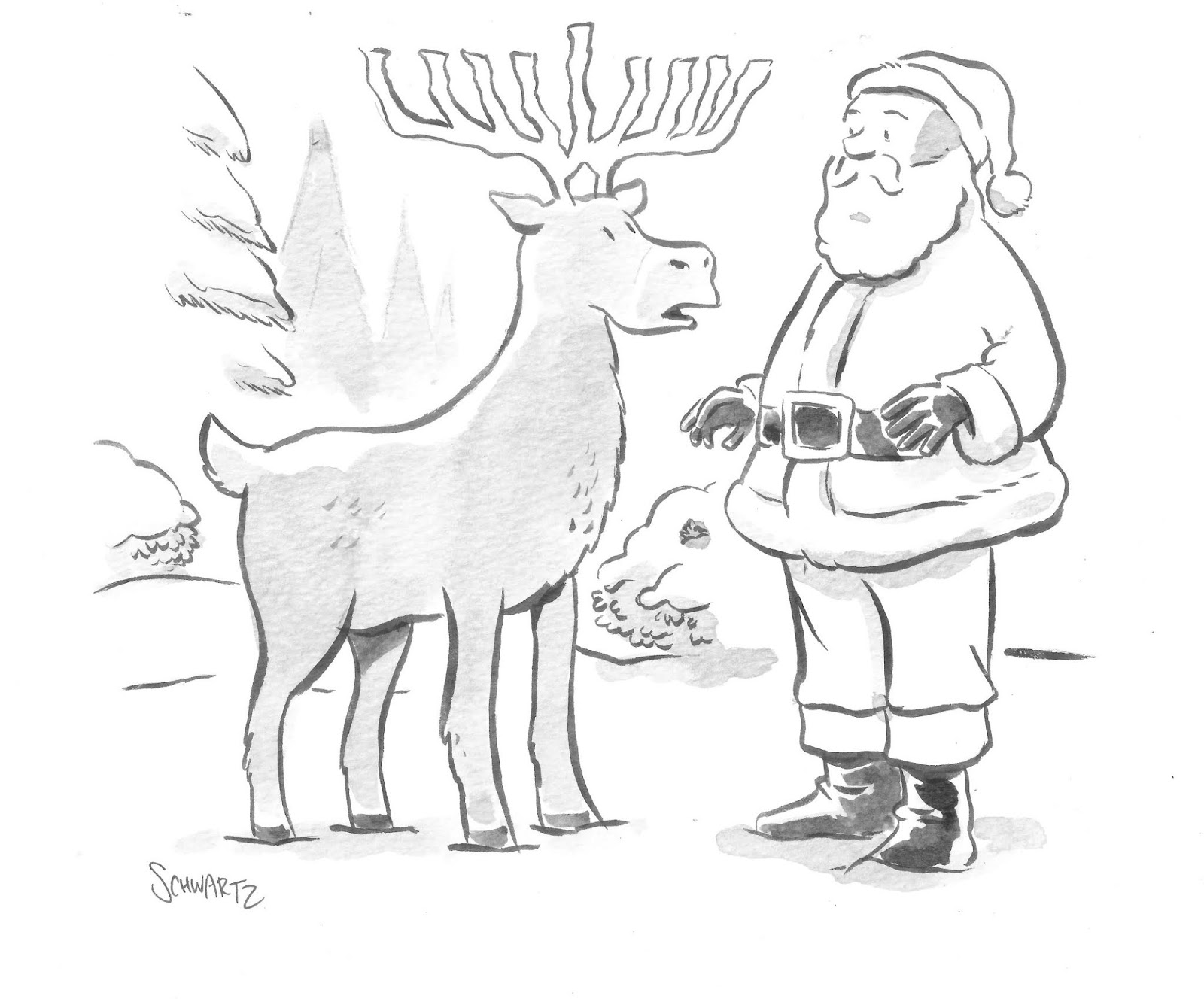 Attempted Bloggery: My Entries in the Moment Cartoon Caption Contest ...