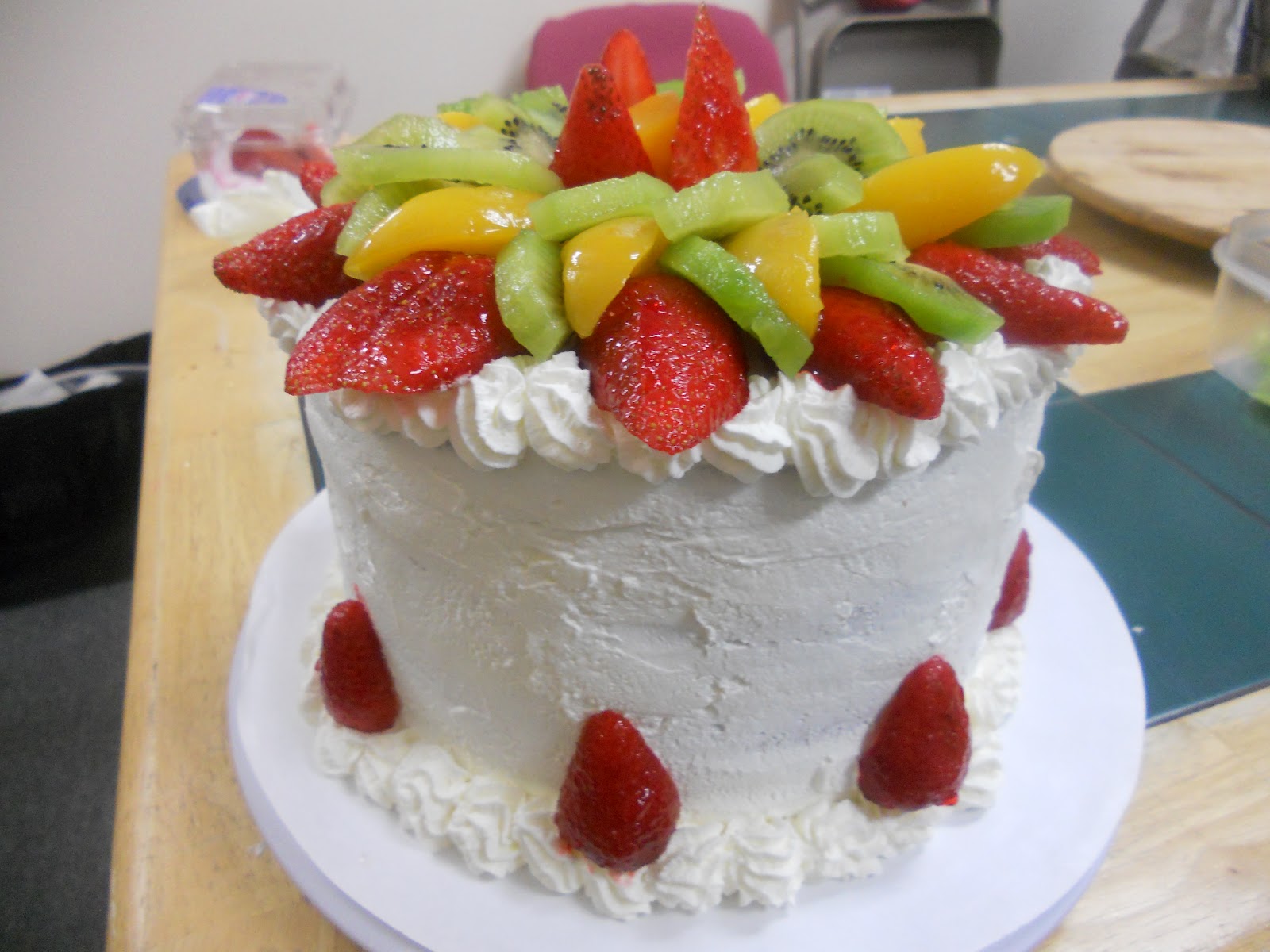 Decoración de pasteles con fruta - Imagui