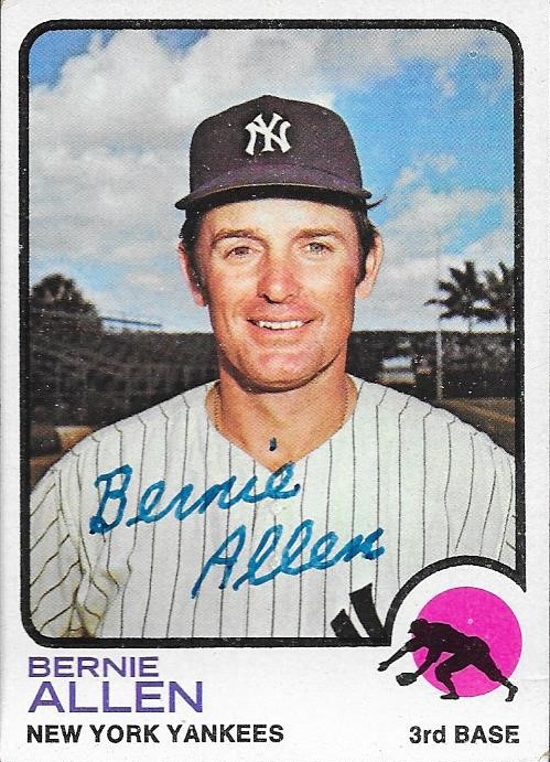 foul bunt: TTM Success - Bernie Allen