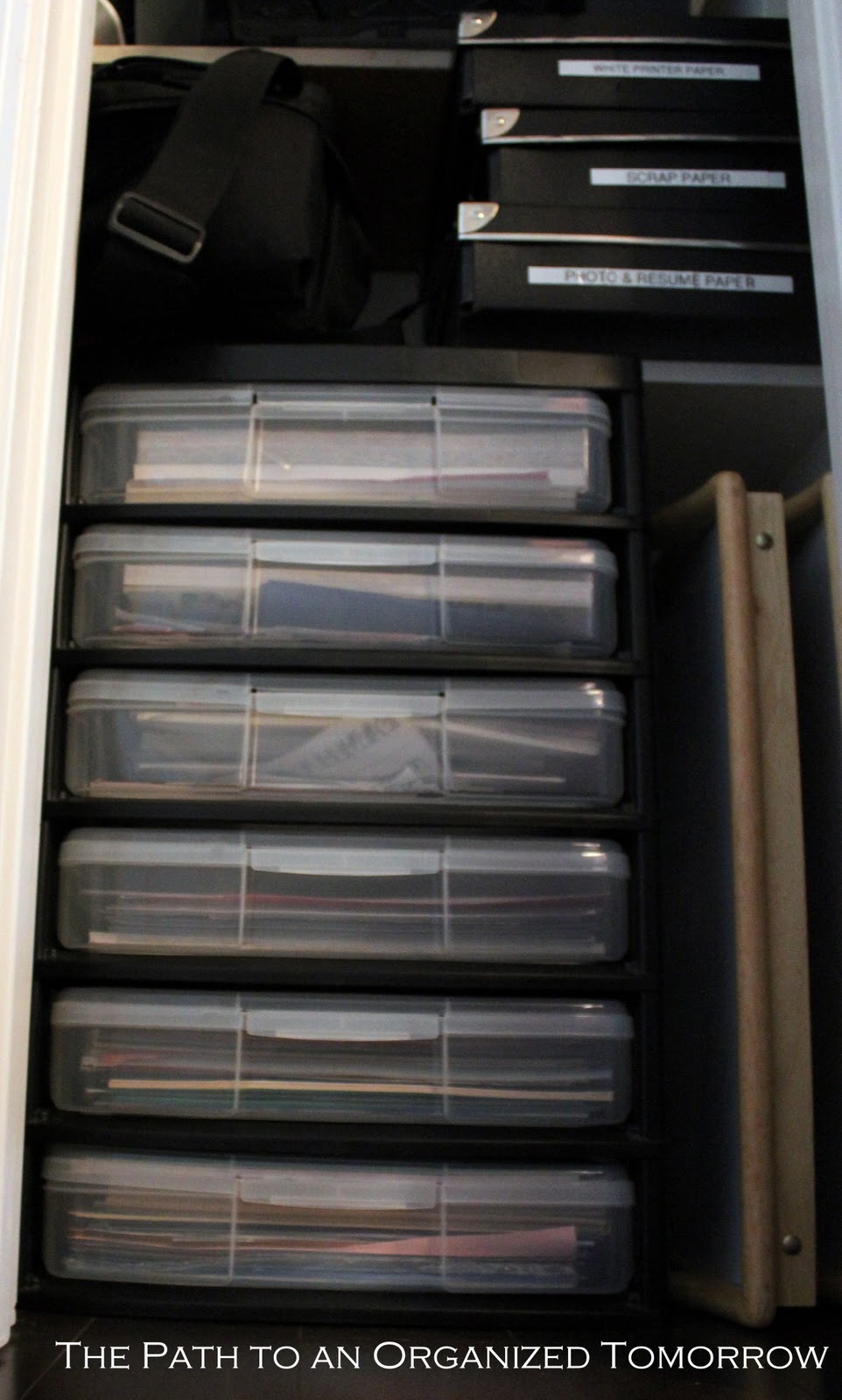 The Path to an Organized Tomorrow: The Path to Our Dream Home: Media Closet