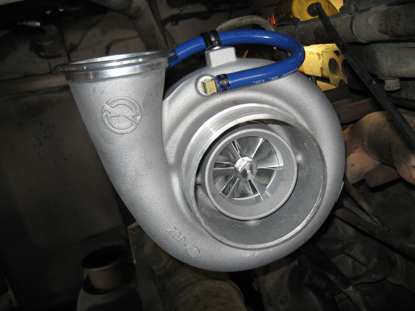 Richard Dowling Sr.: new turbo in Bus #199