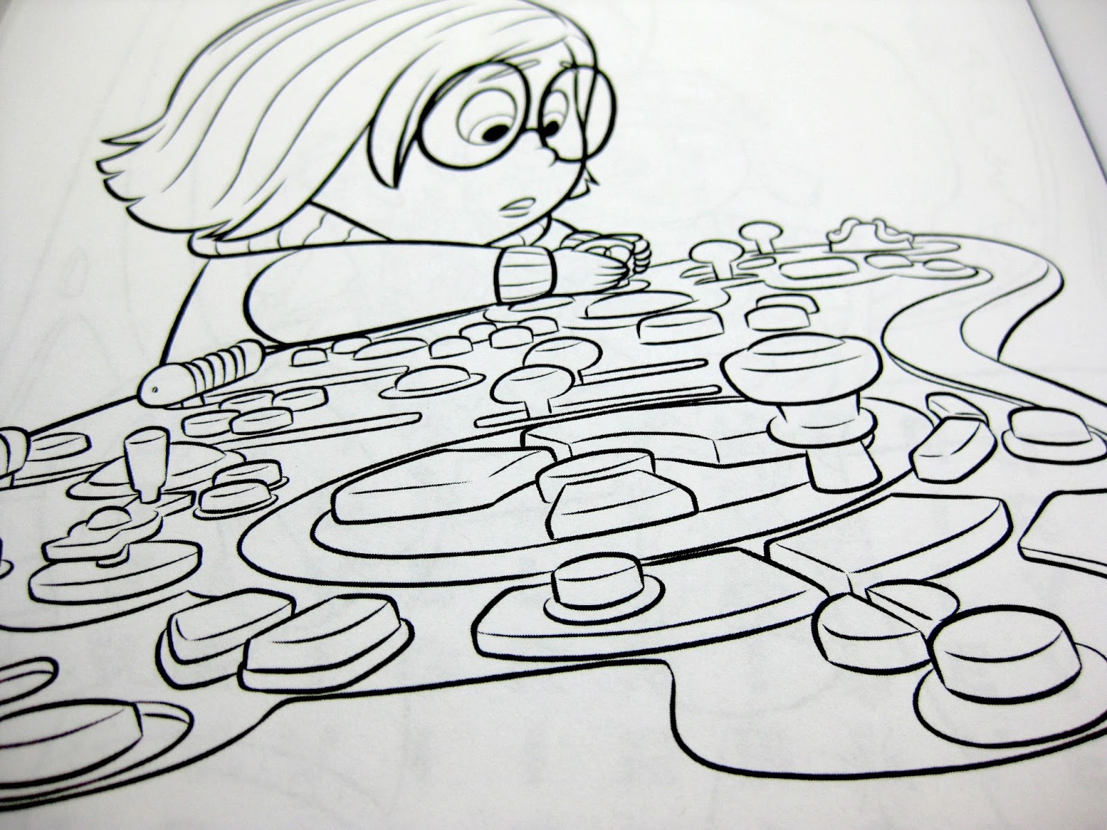 Dan the Pixar Fan: Inside Out: Rainbow of Emotions (Coloring/Activity Book)