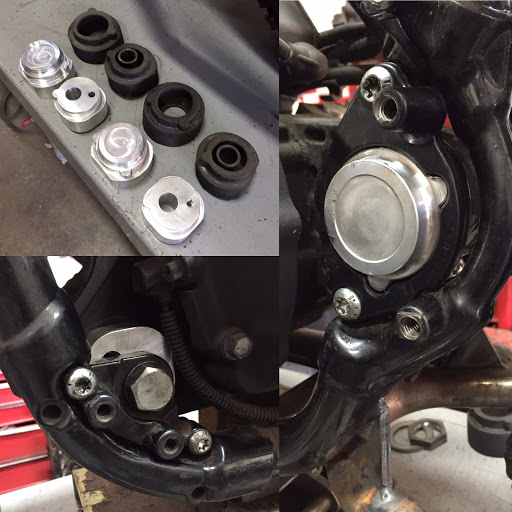 ChopCult: New Rigid Sporty Engine Mount-Kit from Nash