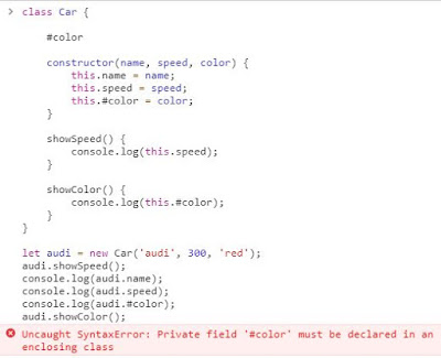 ES6 Classes in JavaScript | JavaScript Classes Private Variables ...
