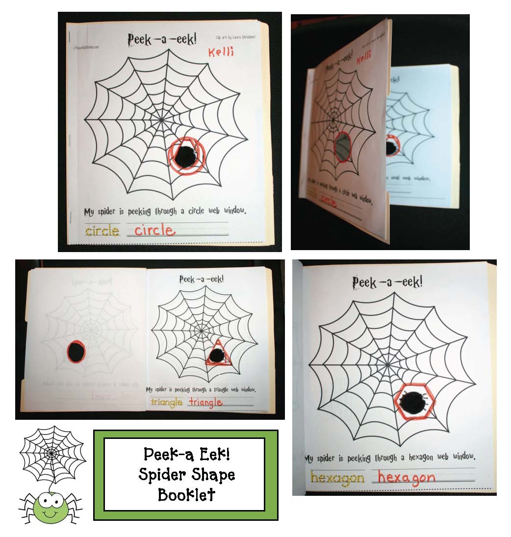 Peek-a-Eek!" 2D Shape Craftivity - Classroom Freebies