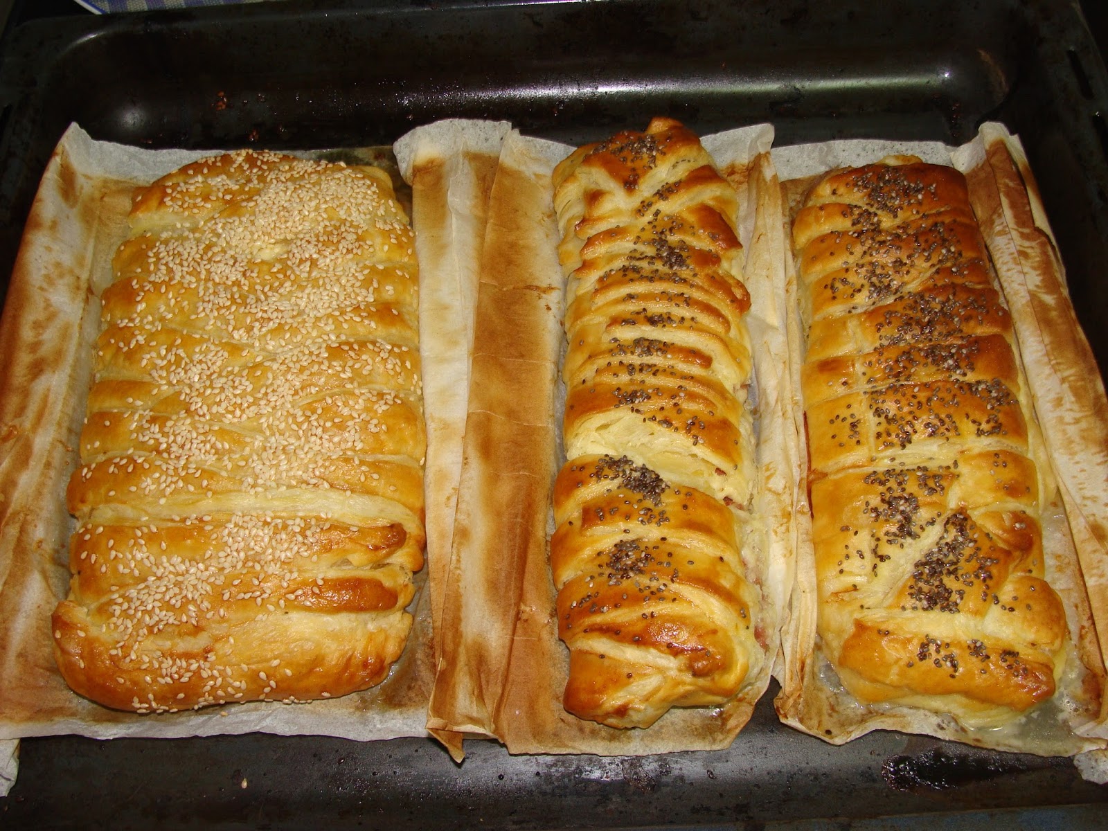 Las recetukis de Amatxu: TRENZA DE HOJALDRE RELLENA DE CALABACÍN ...