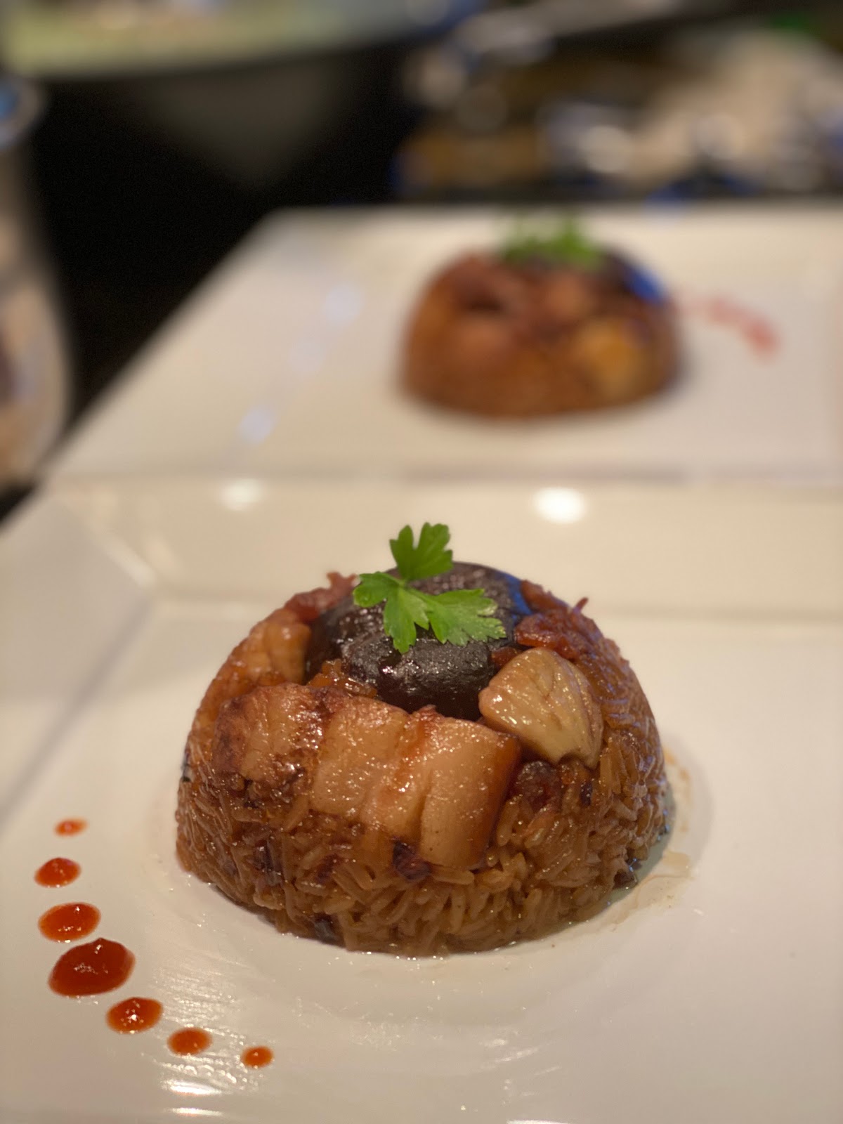 Steamed Sticky Rice With Pork Belly