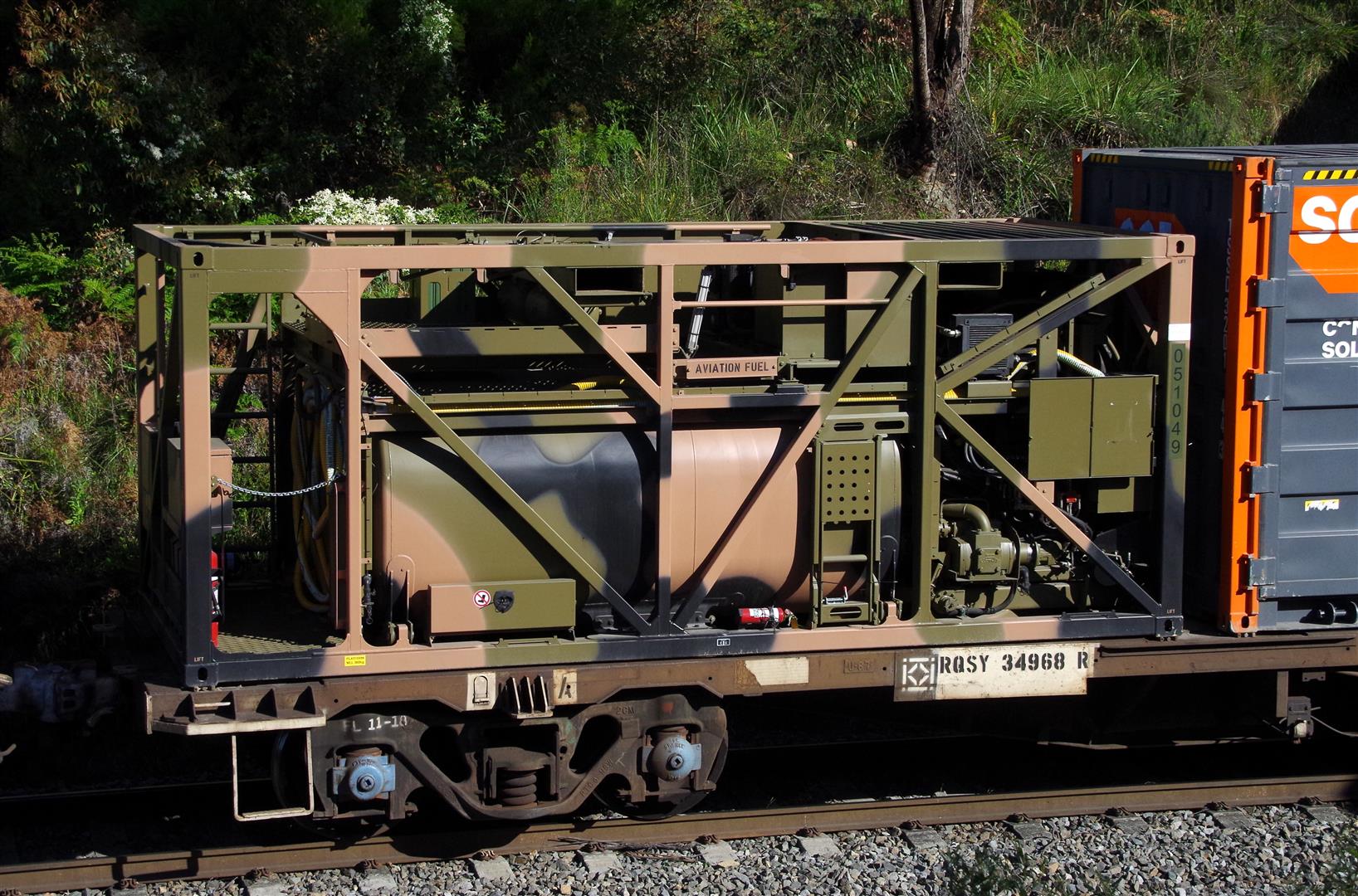 Rollingstock News: Army Aviation Fuel Containers