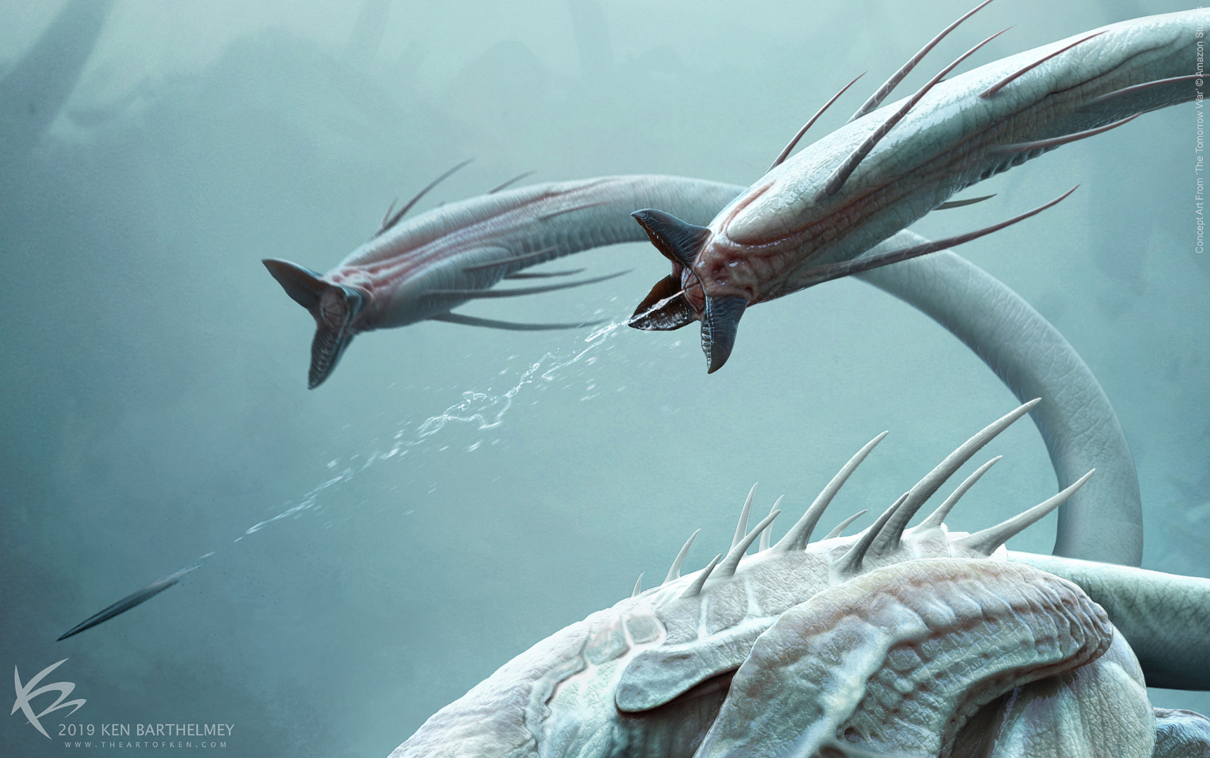 See What the Horrifying Aliens Almost Looked Like in "The Tomorrow War ...