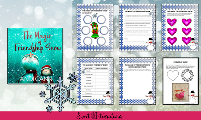 Teaching Theme With The Magic of Friendship Snow | Sweet Integrations