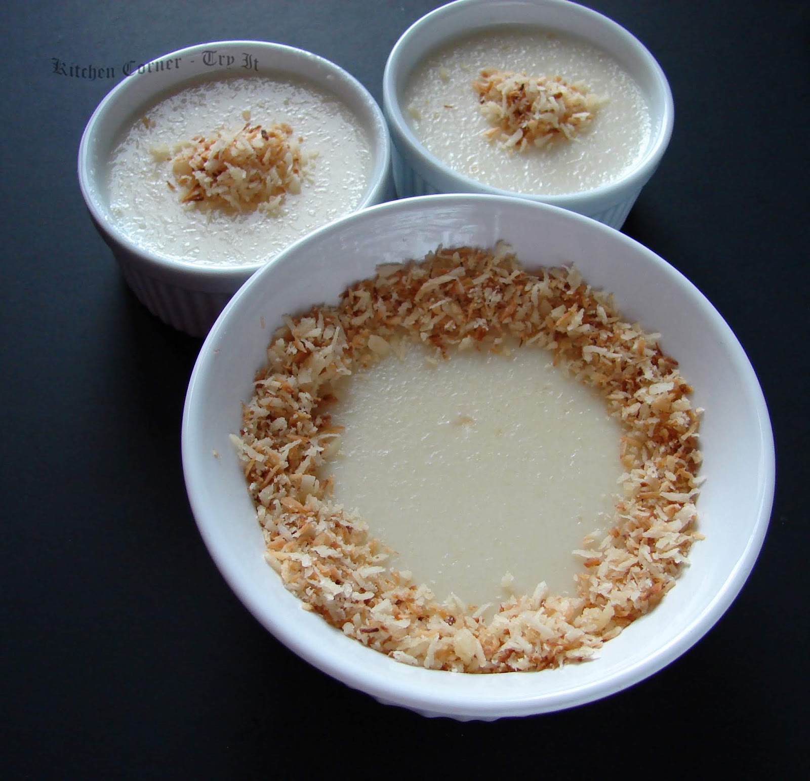 Easy Coconut Pudding