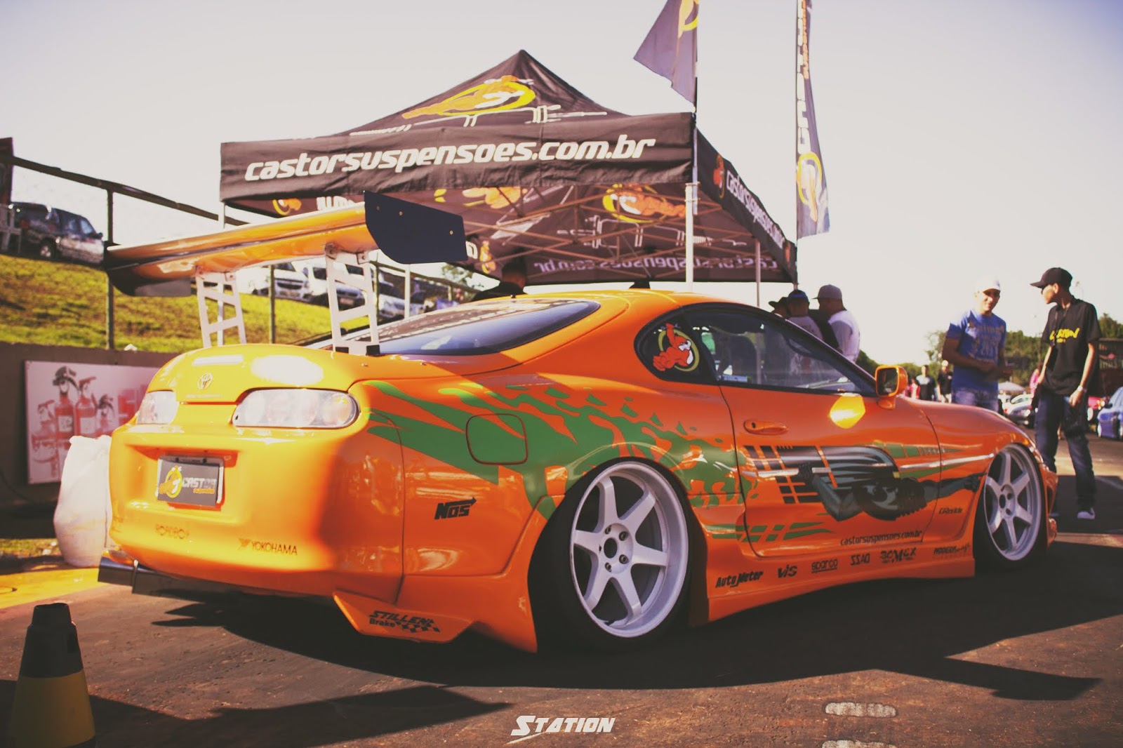 Toyota Supra 2JZ - Castor Suspensões STR Monster - stationfilms