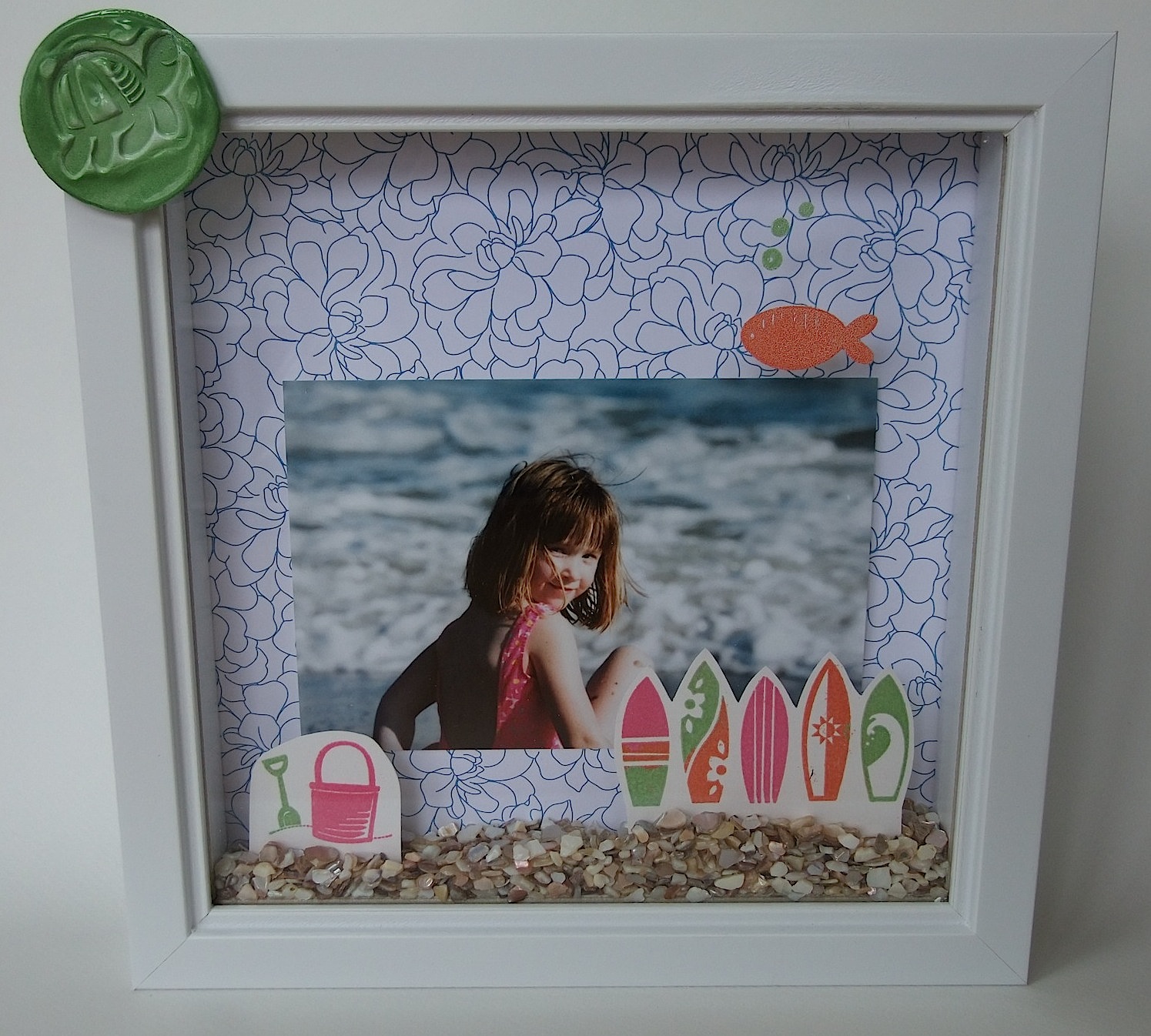 Kitty Stamp: Beach Shadow Box and Sunset Cards Details