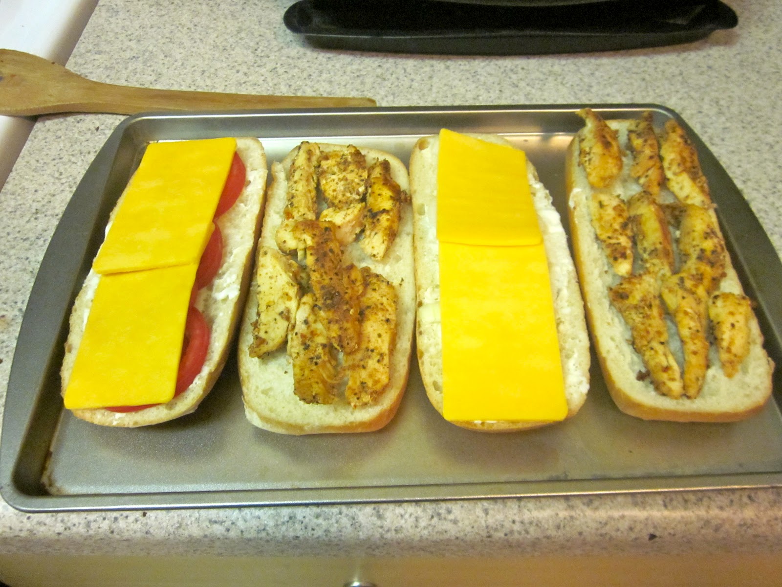Eenie Meenie Meines: DIY Quiznos Mesquite Chicken Sandwiches