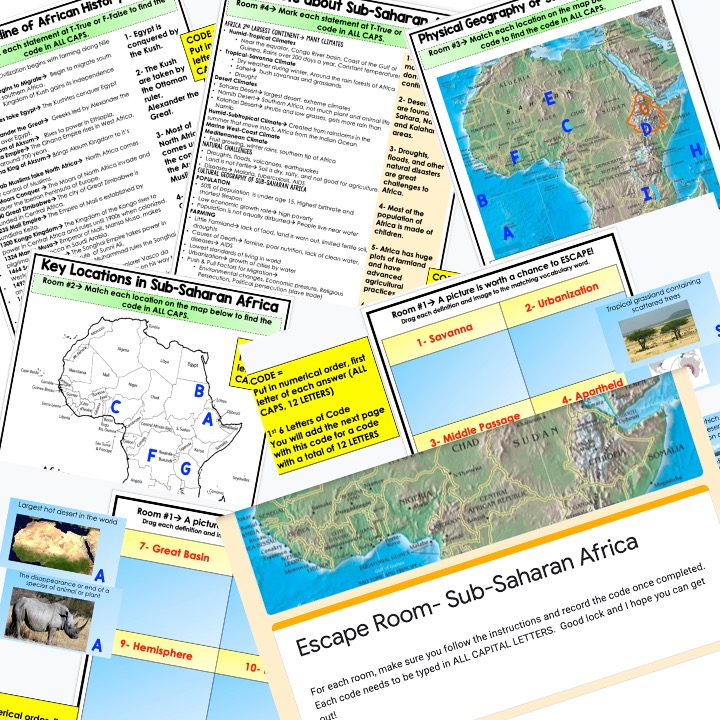 Ways to Keep your World Geography Student Engaged | Geography Digital ...