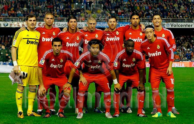 Foto Tim Real Madrid 2011/2012
