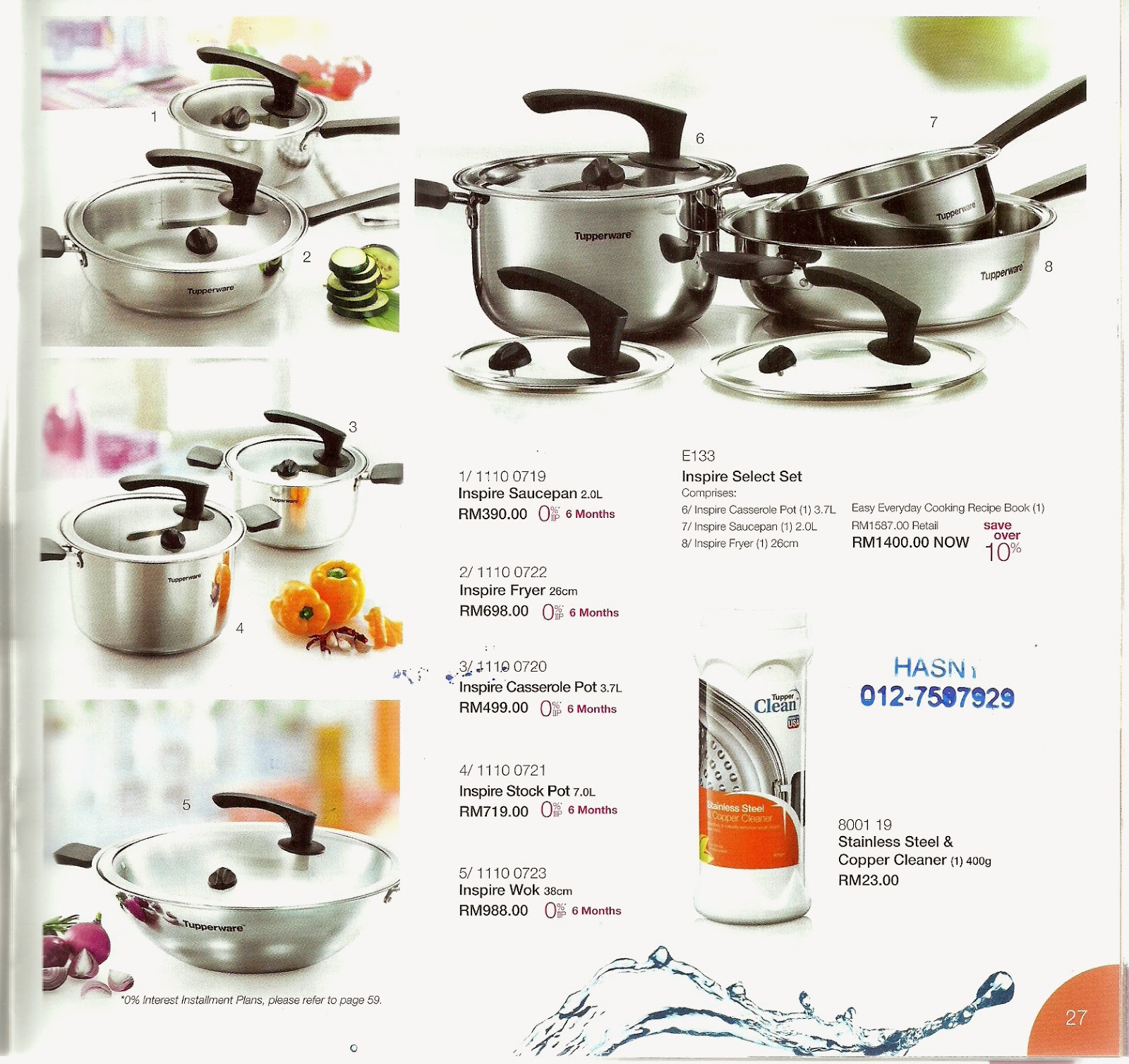 Tupperware Lover Shop: INSPIRE COOKWARE COLLECTION