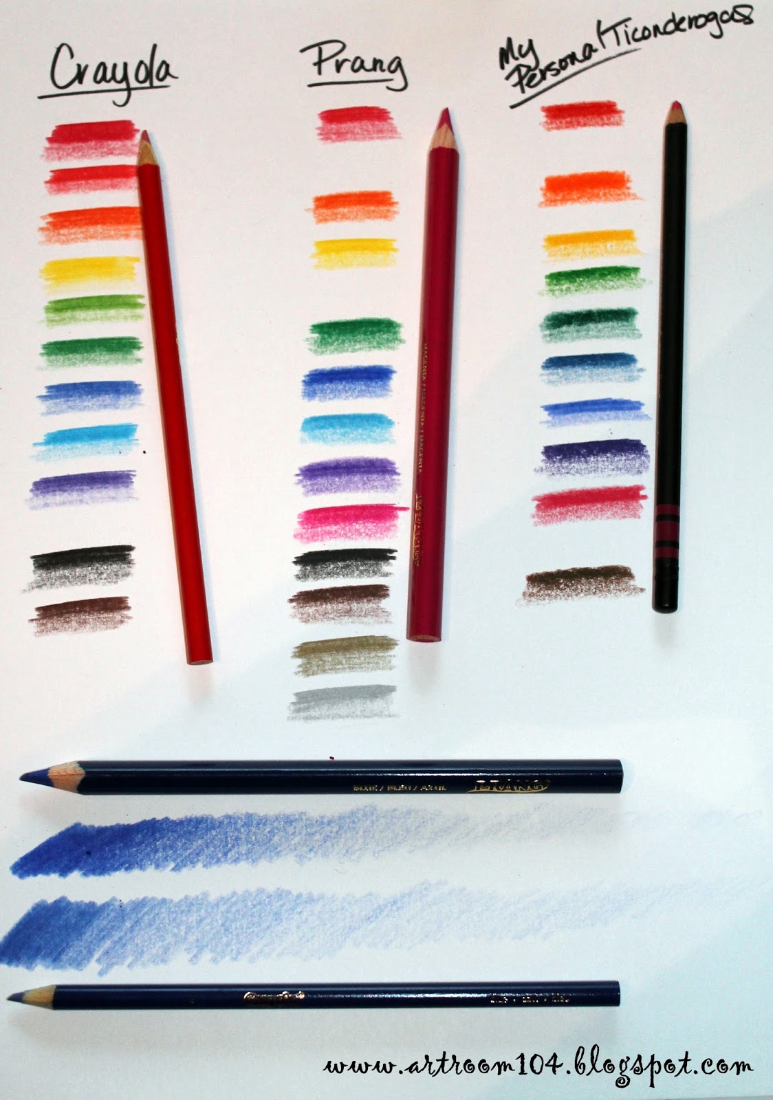 Art Room 104: No-No Board and the Colored Pencil Test