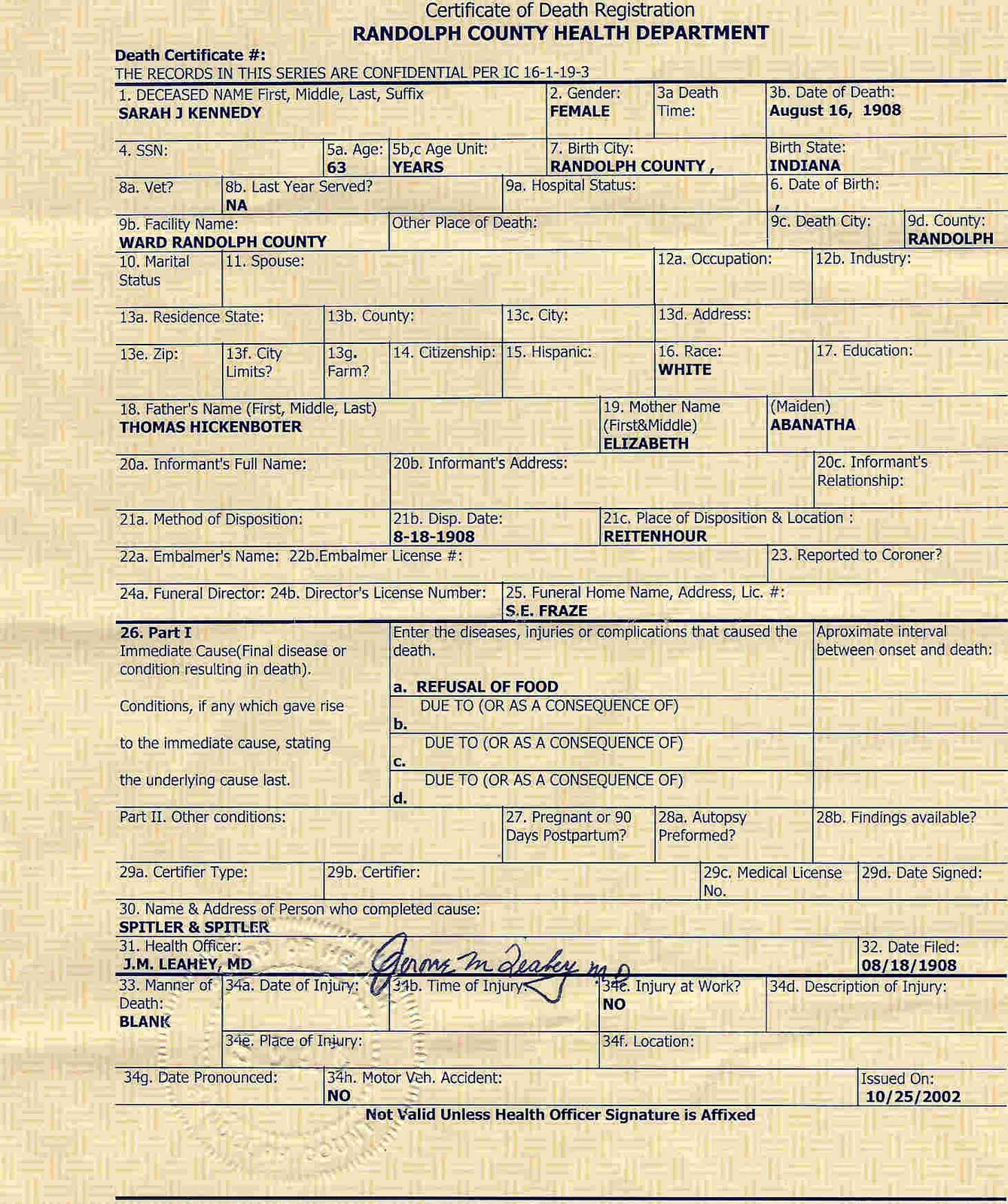 Samuel Lee and Elizabeth Gilham Pioneer History: Samuel Lee and ...