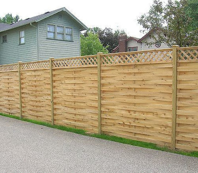 How to Make a Basket Weave Fence - Creative DIY