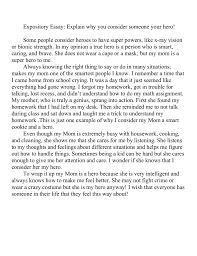 essay examples: hero definition essay