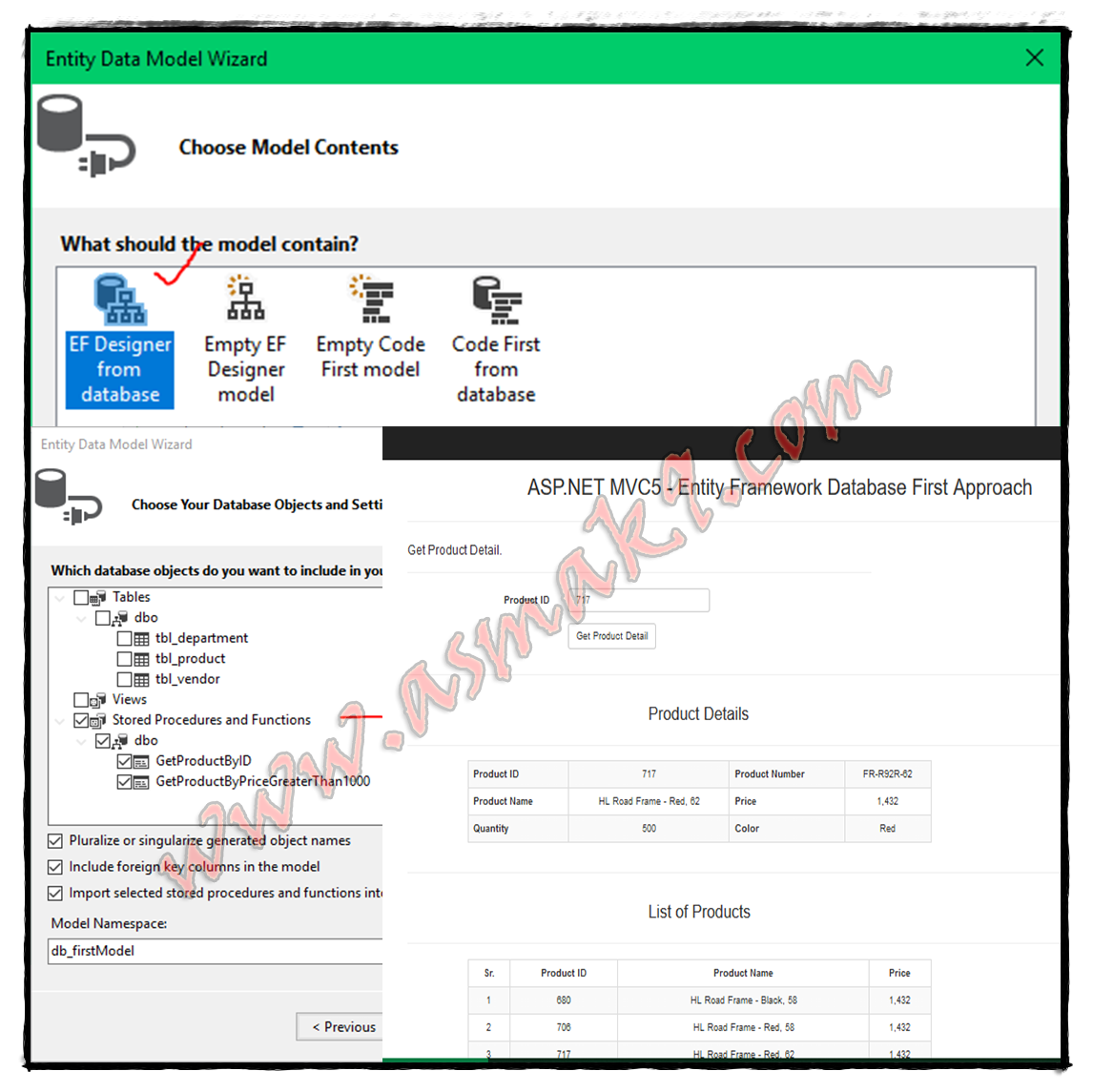 Asp Mvc5 Entity Framework Database First Approach Asma S Blog