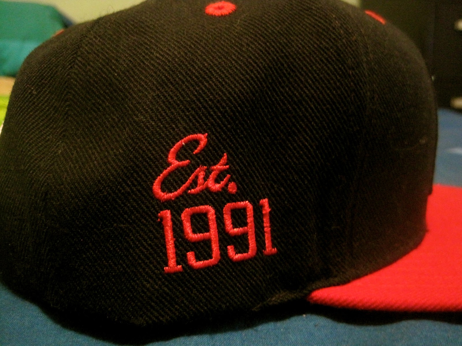 DON D WORLD: African American College Alliance 1991 Snapback hat