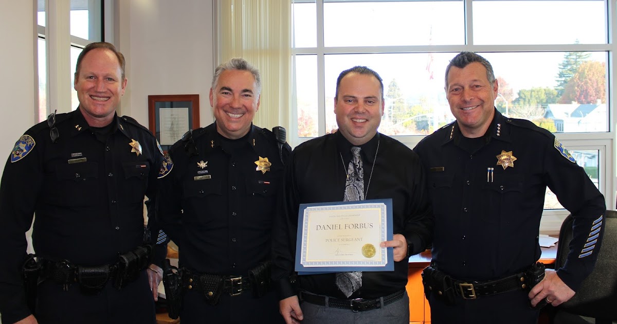 Santa Cruz Police: SCPD Announces Promotion Of Sergeant Dan Forbus