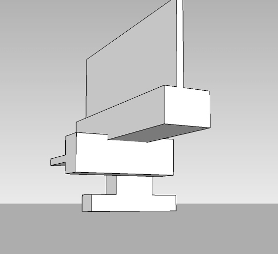 ARCH1101 2011 UNSW: Drawing prisms in one point perspective