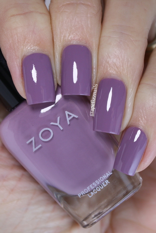 Grape Fizz Nails: New! Zoya Calm Collection, Spring 2020
