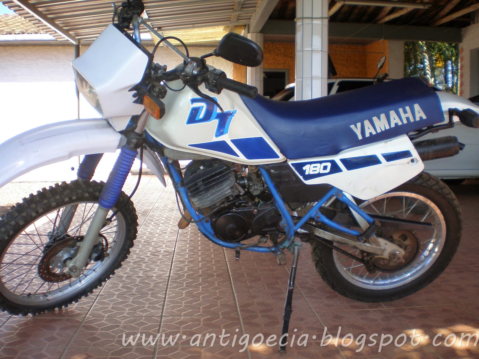 Antigo e Cia Blog de Carros Antigos: RESTAURAÇÃO - YAMAHA DT 180 ¨o ...