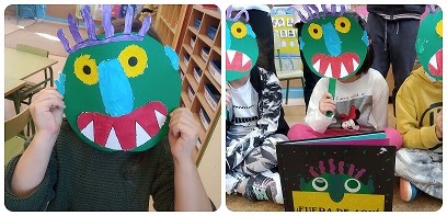 PEQUESNINES: FUERA DE AQUÍ HORRIBLE MONSTRUO VERDE