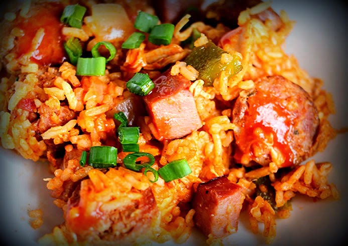 Jambalaya (arroz con jamón y camarones) | Recetas de Cocina diarias ...