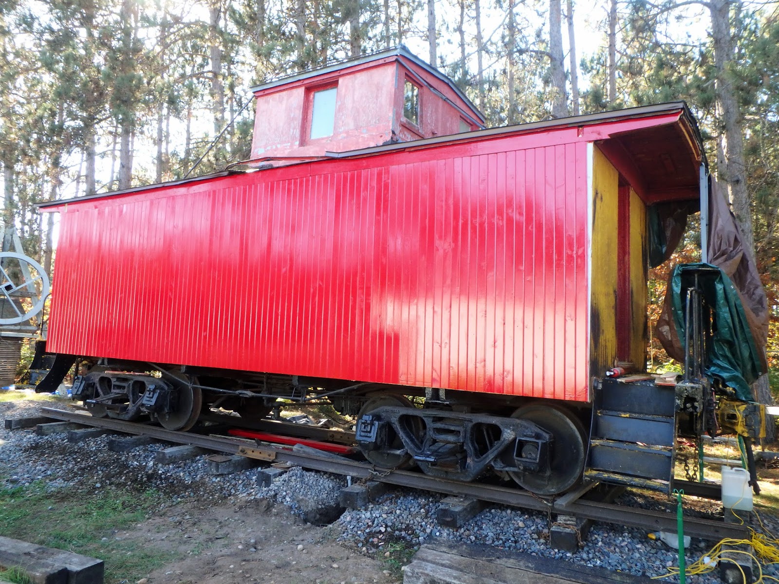 Barron County Museum Caboose Project: Barron County Caboose Project