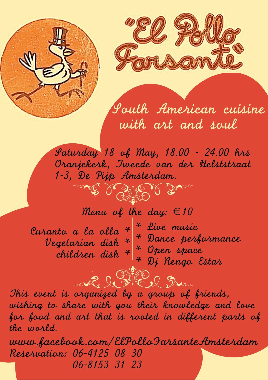El POLLO FARSANTE PRESENTA: CURANTO A LA OLLA | círculo d.m.