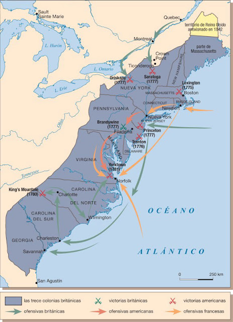Mike's Classroom: La independencia de los Estados Unidos