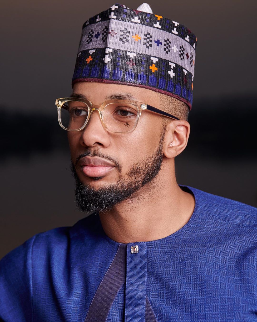 1 Usman Shagari is a handsome light-skinned Nigerian fitness model ...