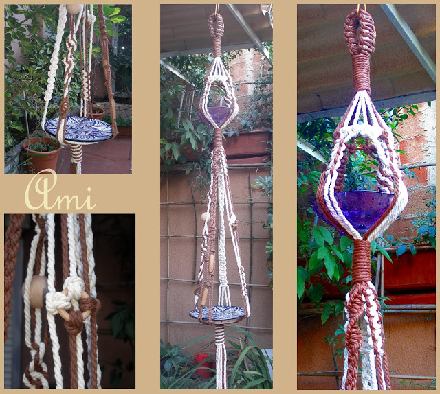 Ami: Todos los maceteros de macramé en una sola entrada