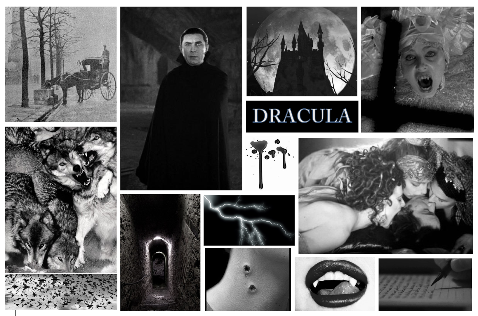 Gothic Horror: Mood Board