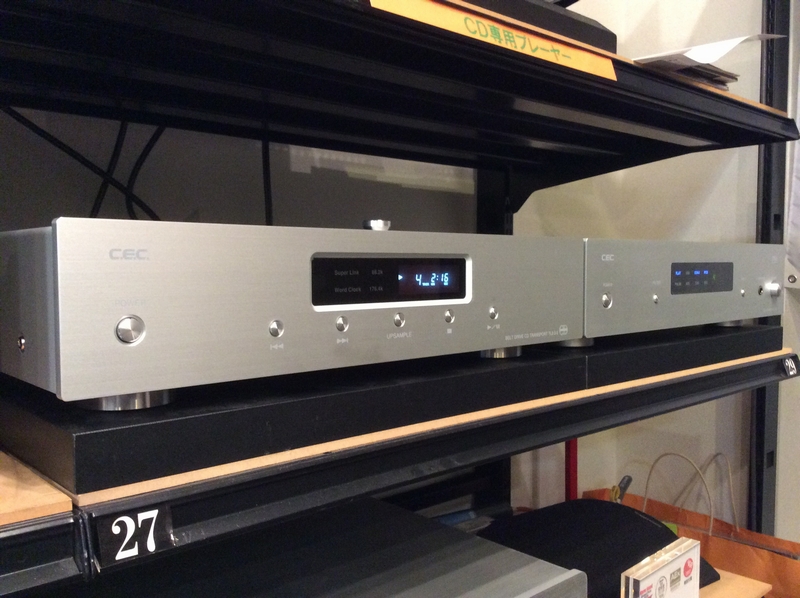 オーディオスクエアトレッサ横浜店ブログ: 【短期試聴展示】CEC TL3 3.0 ベルトドライブCDトランスポート 試聴できます。