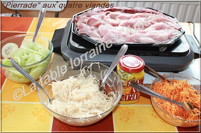 LA TABLE LORRAINE D'AMELIE: "Pierrade" pour un samedi soir sous la ...