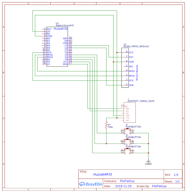 HAnix-diy - Public: Huzzah32 - RFID base module