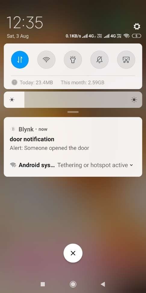 17. Door Notification System